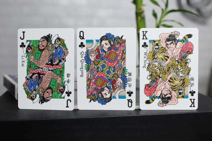 Water Margin Playing Cards USPCC – PlayingCardDecks.com