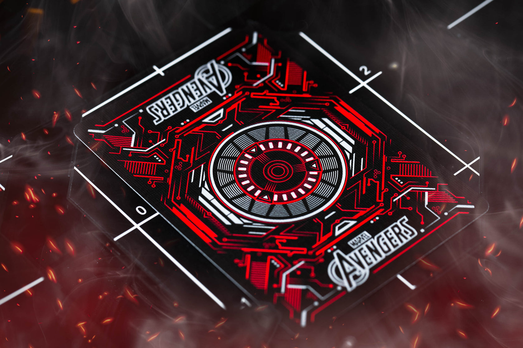 Iron Man Mark 33 Silver Playing Cards – PlayingCardDecks.com