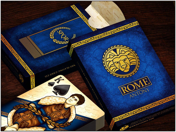 ROME: Antony & Caesar 2 Deck Set Playing Cards Poker Size LPCC Custom ...