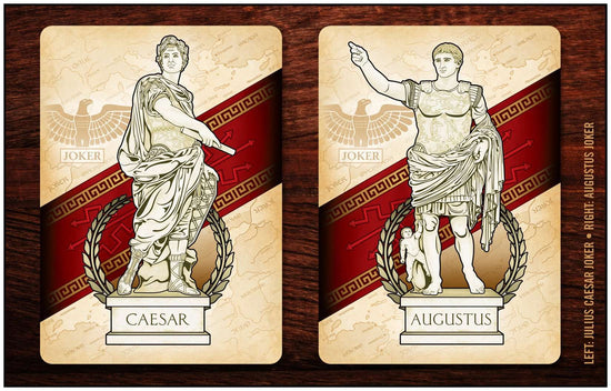 ROME: Antony & Caesar 2 Deck Set Playing Cards Poker Size LPCC Custom ...