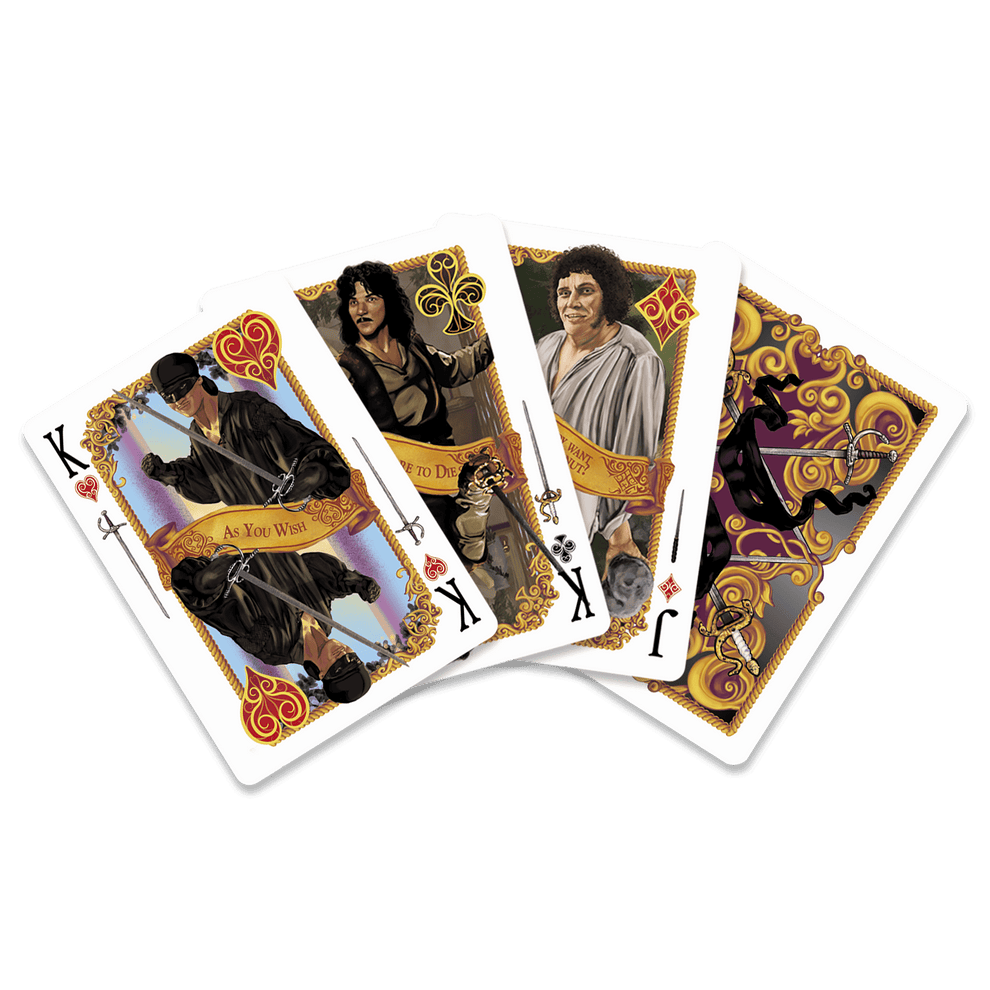 The Princess Bride Playing Cards & Collectible Coin – PlayingCardDecks.com