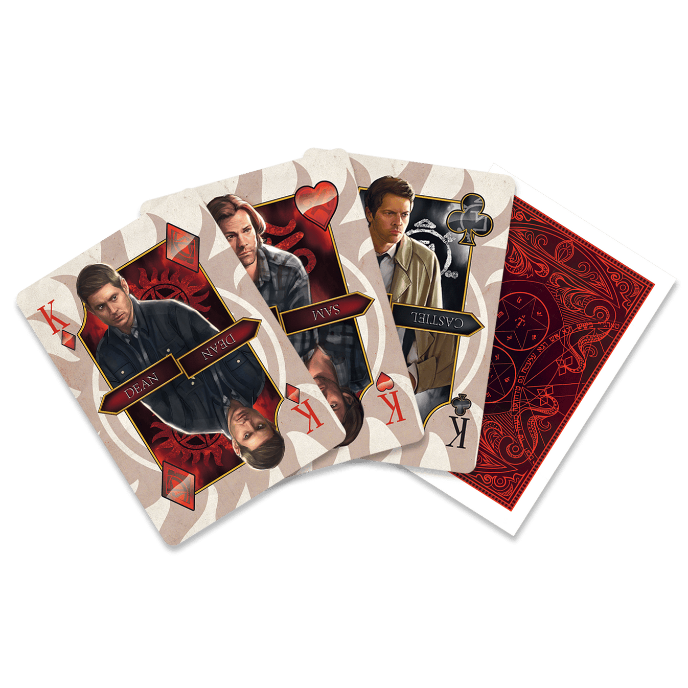 Supernatural Playing Cards and Devil’s Trap Coin – PlayingCardDecks.com