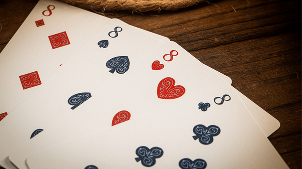 Babylon Cerulean Blue Playing Cards TPCC – PlayingCardDecks.com