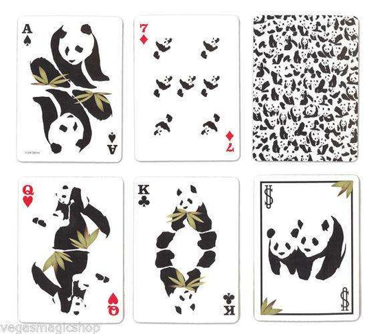 Panda Bicycle Playing Cards – PlayingCardDecks.com