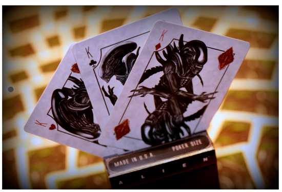 Alien Movie Playing Cards USPCC – PlayingCardDecks.com