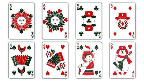Russian Folk Art Special Edition Playing Cards USPCC – PlayingCardDecks.com