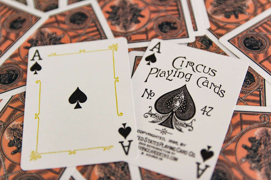 Circus Reproduction Playing Cards USPCC – PlayingCardDecks.com