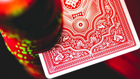 Cohort Red v2 Marked Playing Cards Cartamundi – PlayingCardDecks.com