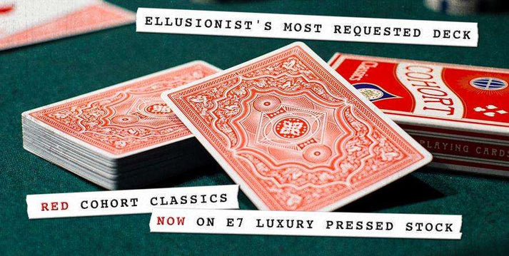 Cohort Red v2 Marked Playing Cards Cartamundi – PlayingCardDecks.com