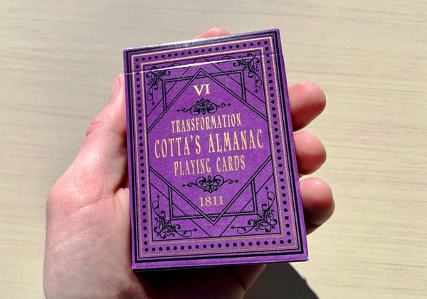 Cotta's Almanac #6 Reproduction Playing Cards USPCC – PlayingCardDecks.com