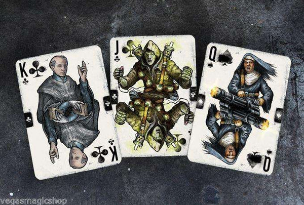 Wasteland Radioactive Playing Cards Deck LPCC – PlayingCardDecks.com