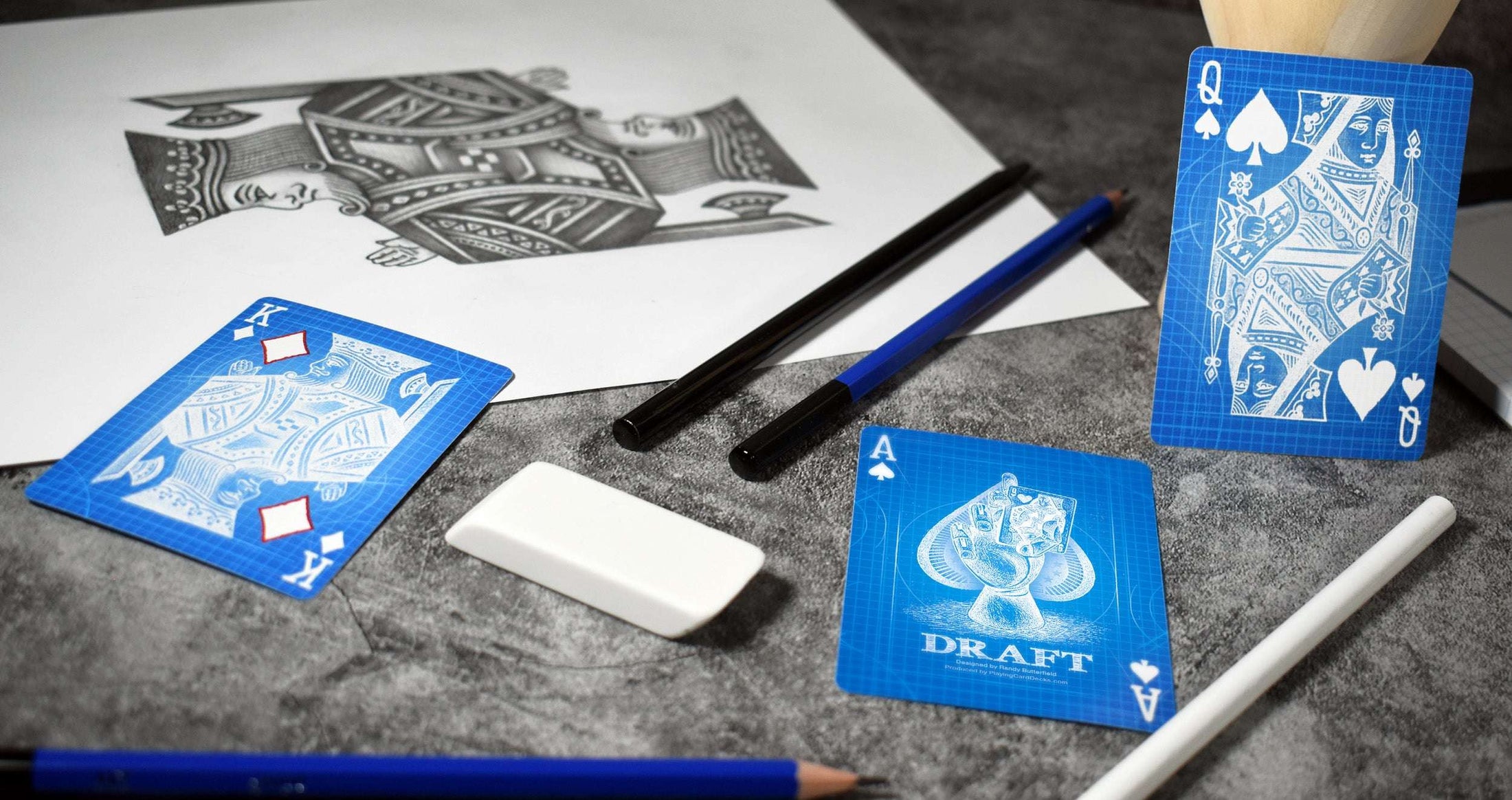 Draft Bicycle Playing Cards – PlayingCardDecks.com