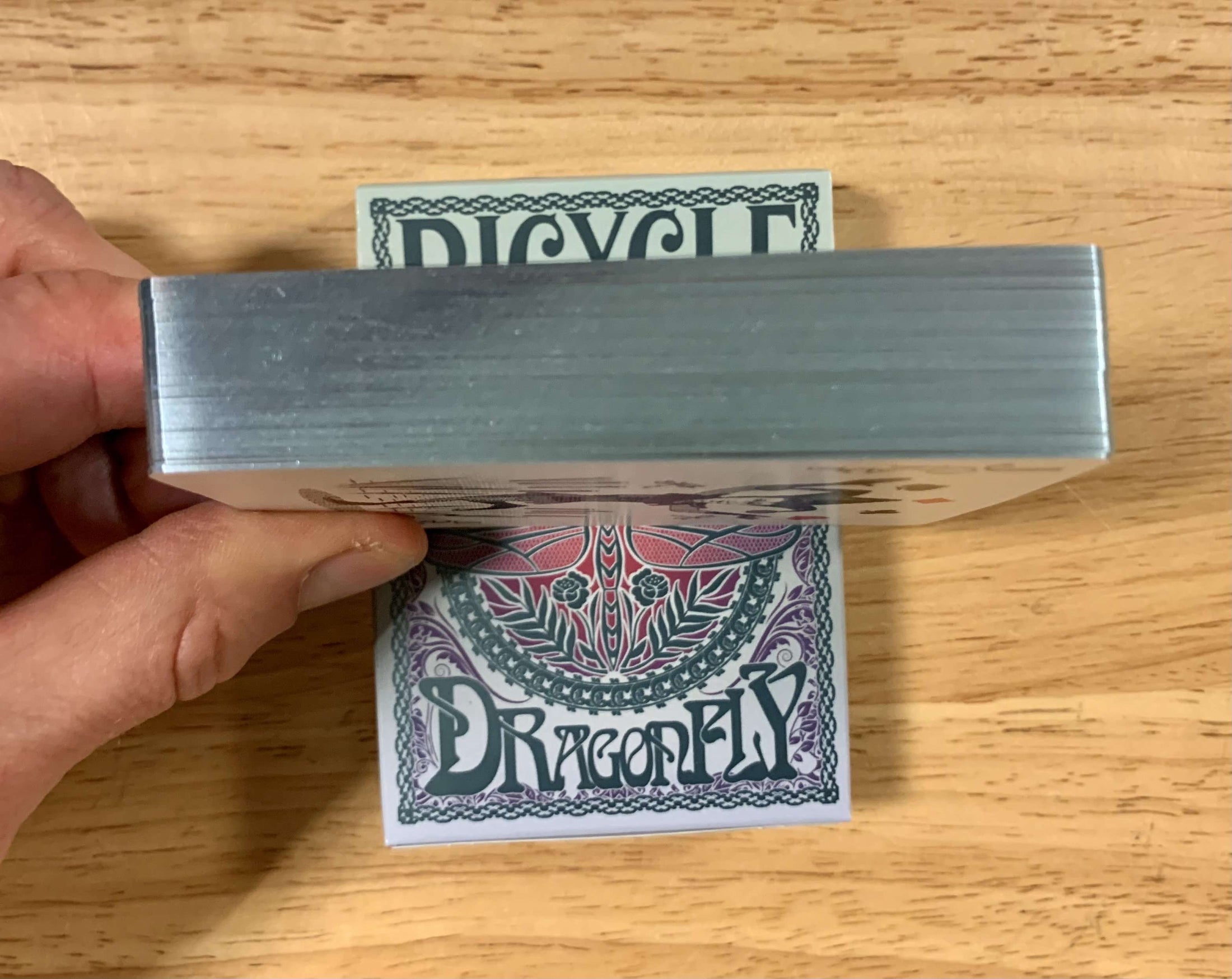 Dragonfly Gilded Bicycle Playing Cards – PlayingCardDecks.com