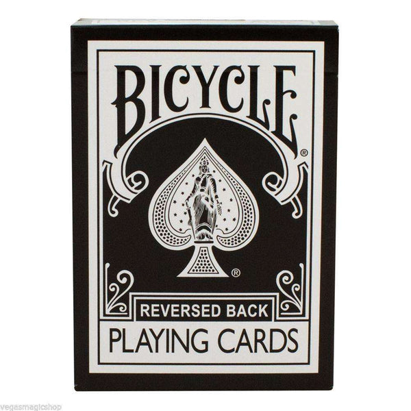 Black Reversed Back Bicycle Playing Cards | PlayingCardDecks.com