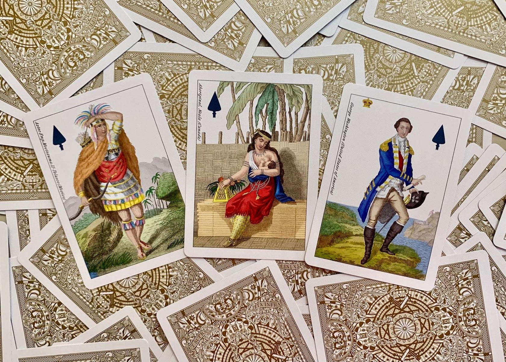 Geographical Playing Cards USPCC – PlayingCardDecks.com