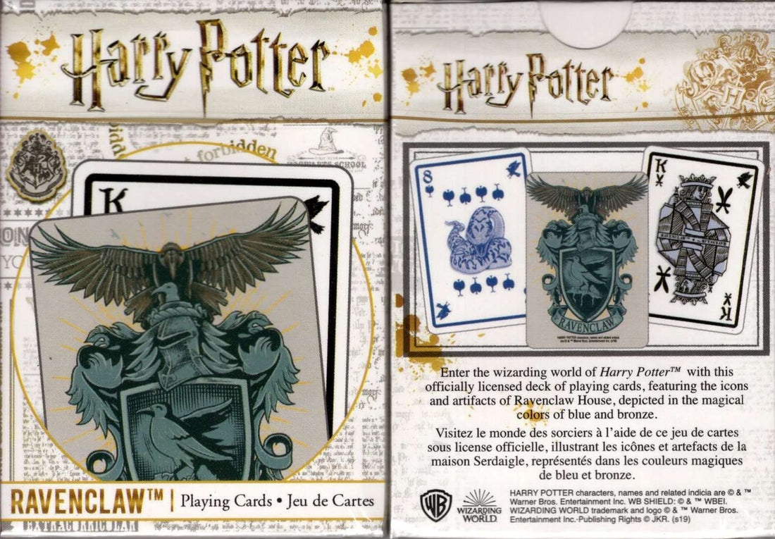 Harry Potter Ravenclaw Playing Cards Aquarius – PlayingCardDecks.com