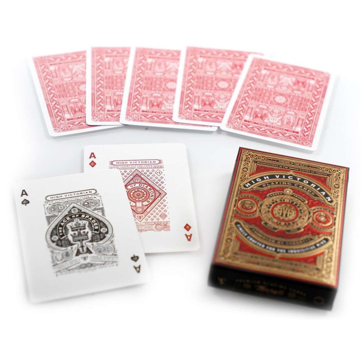 High Victorian Red Playing Cards by Theory11 – PlayingCardDecks.com