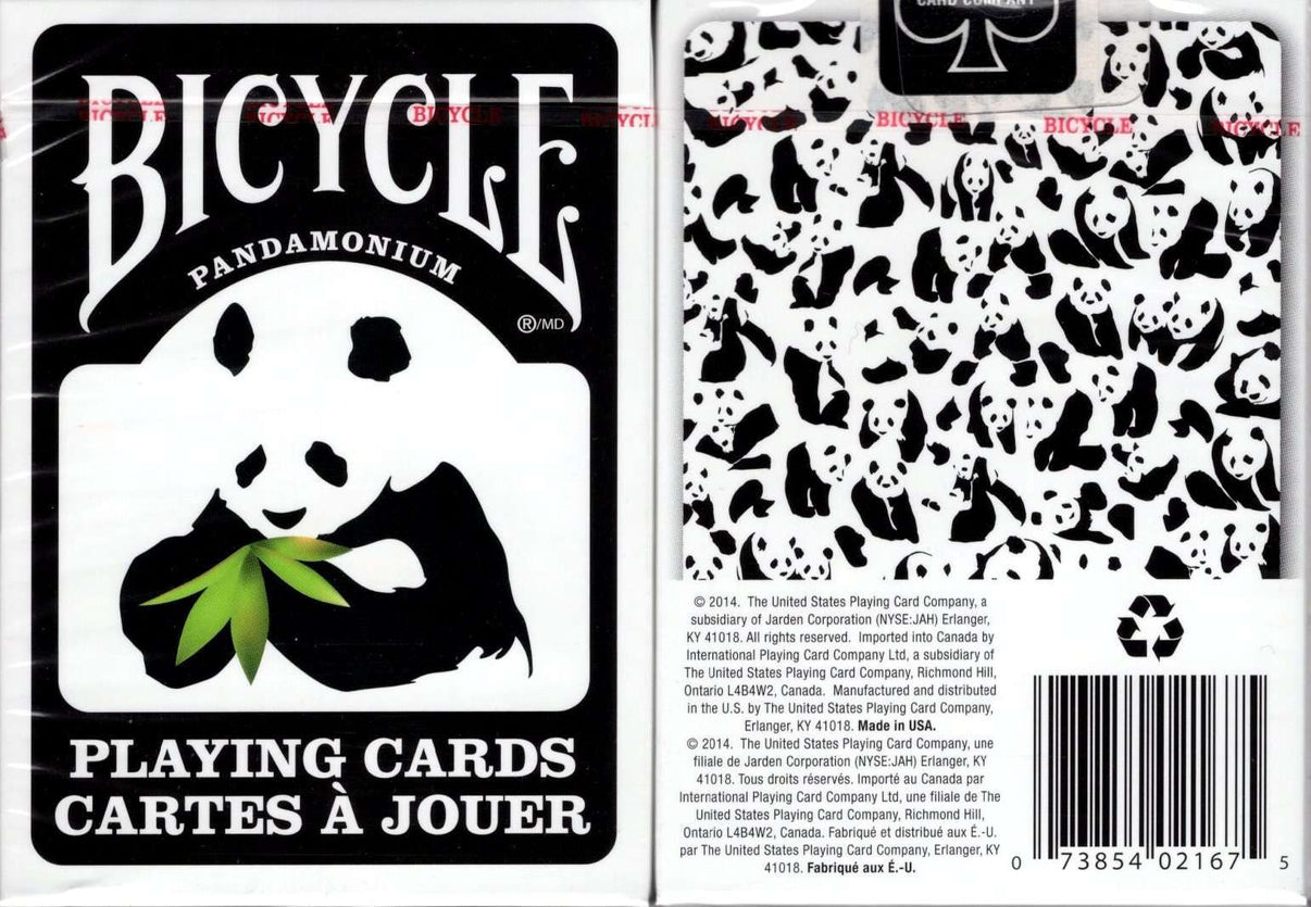 Panda Bicycle Playing Cards – PlayingCardDecks.com