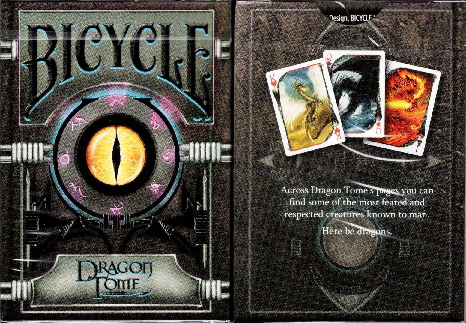 Dragon Tome Bicycle Playing Cards – PlayingCardDecks.com
