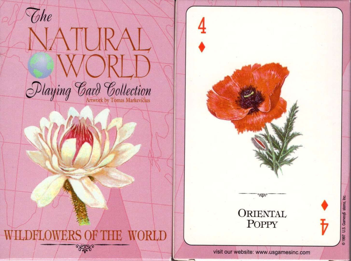 Wildflowers of the Natural World Playing Cards USGS – PlayingCardDecks.com