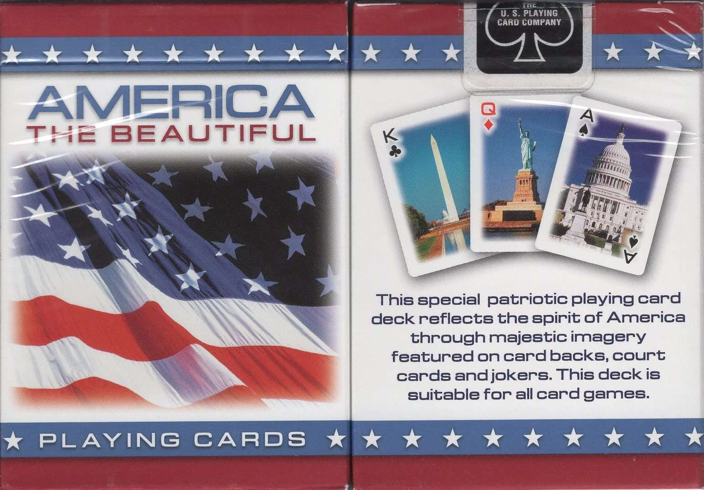 America the Beautiful Playing Cards USPCC – PlayingCardDecks.com