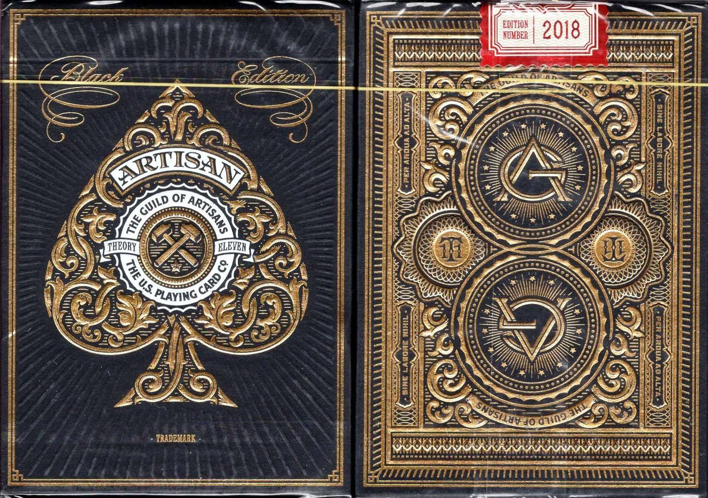 Artisan Black Playing Cards Deck | PlayingCardDecks.com