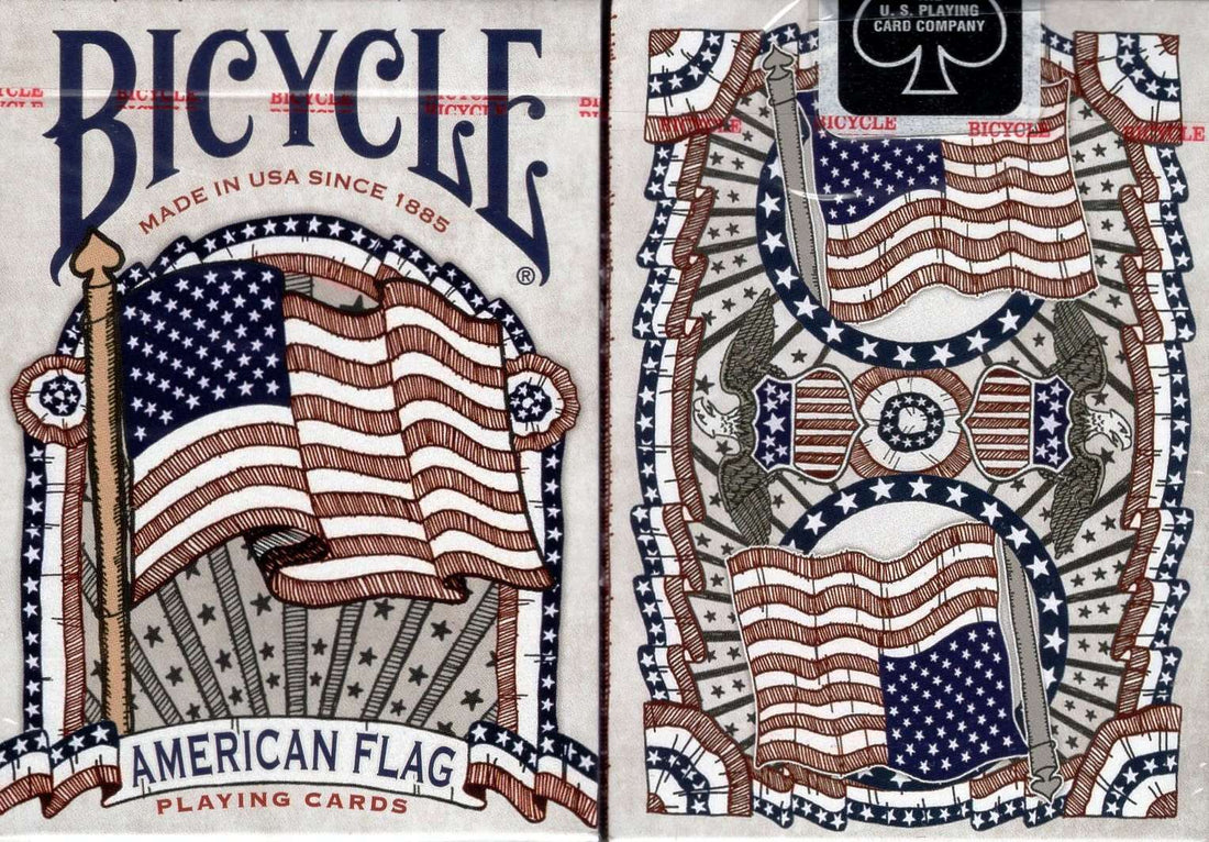 American Flag Bicycle Playing Cards – PlayingCardDecks.com