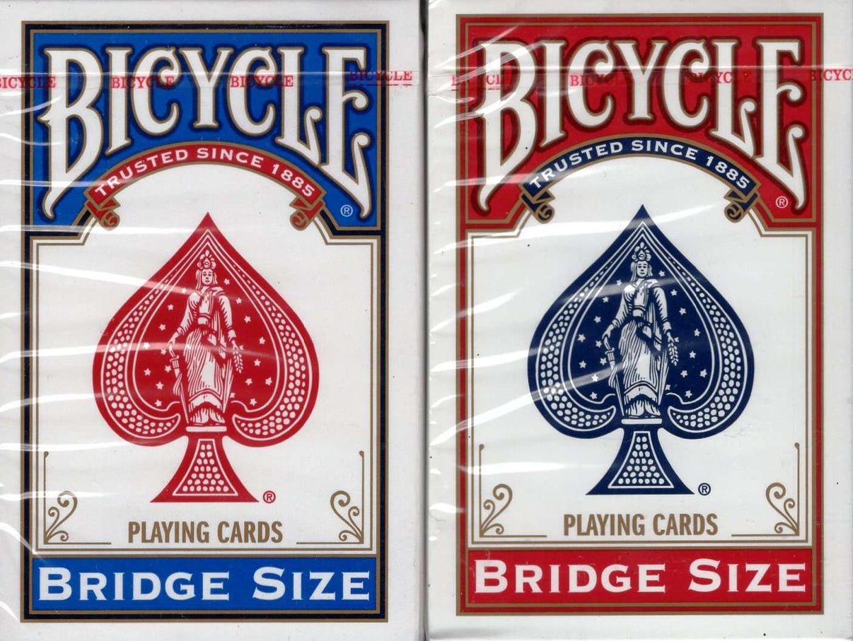 Bridge Size Bicycle Rider Back Playing Cards 2 Deck Set ...