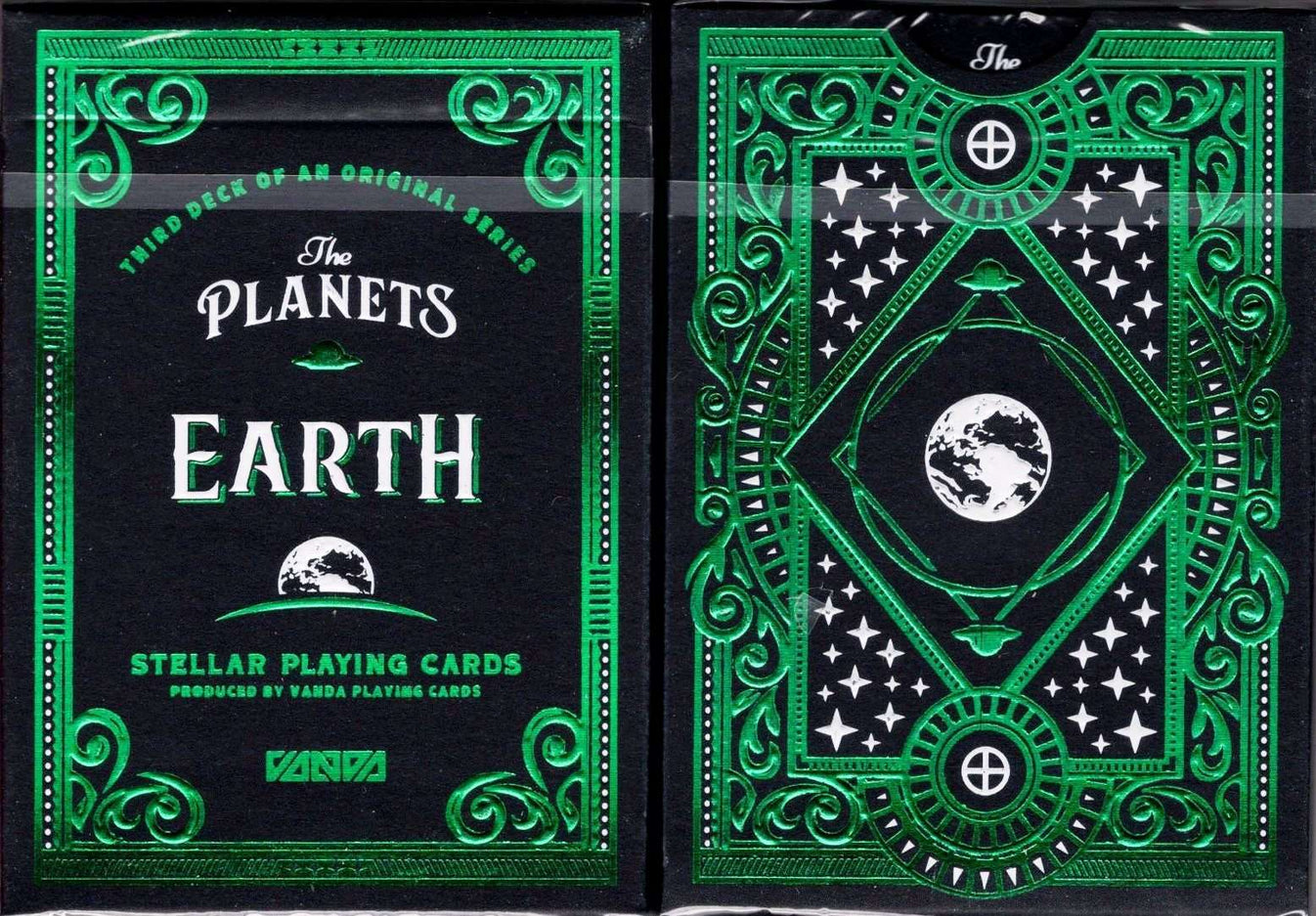 The Planets: Earth Playing Cards USPCC – PlayingCardDecks.com