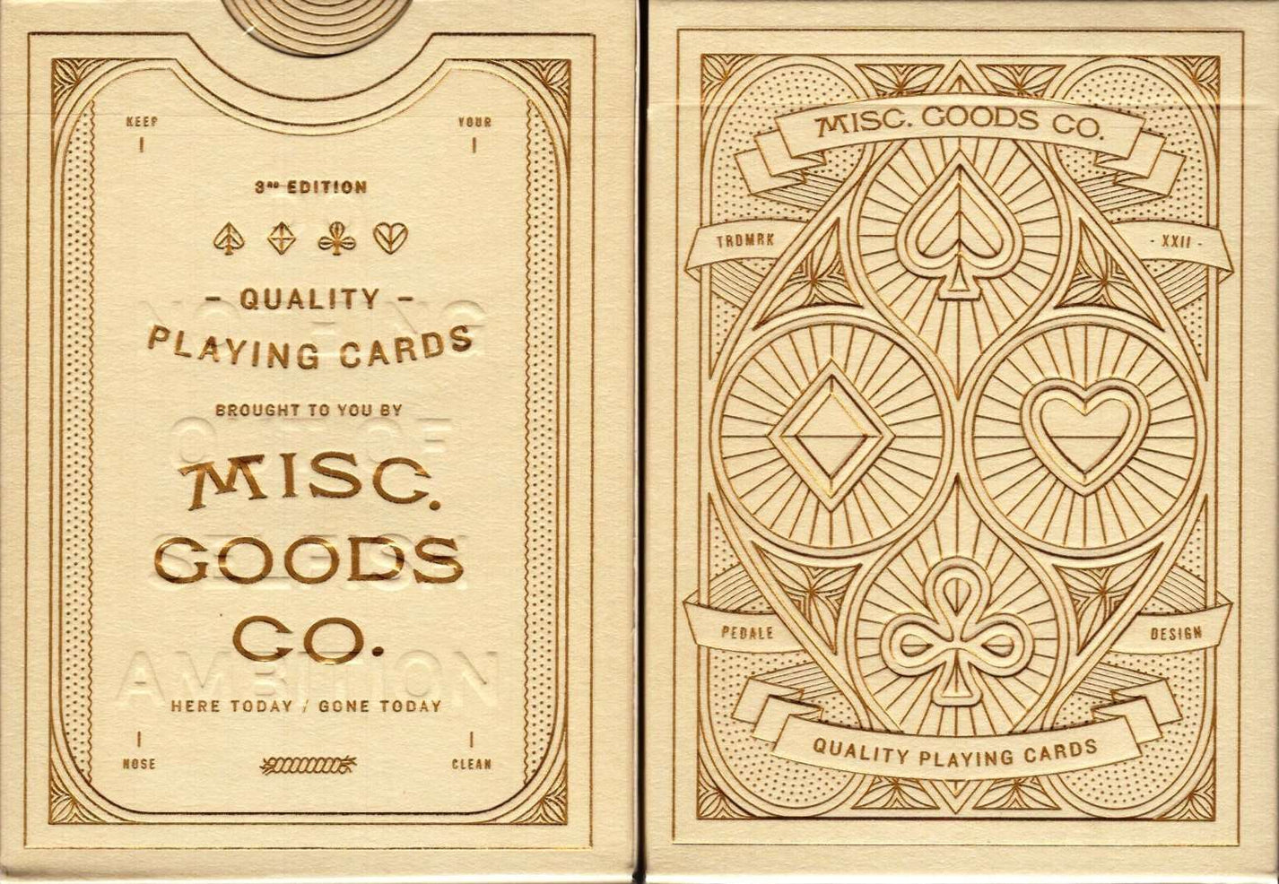Misc. Goods Co. v3 Playing Cards USPCC – PlayingCardDecks.com