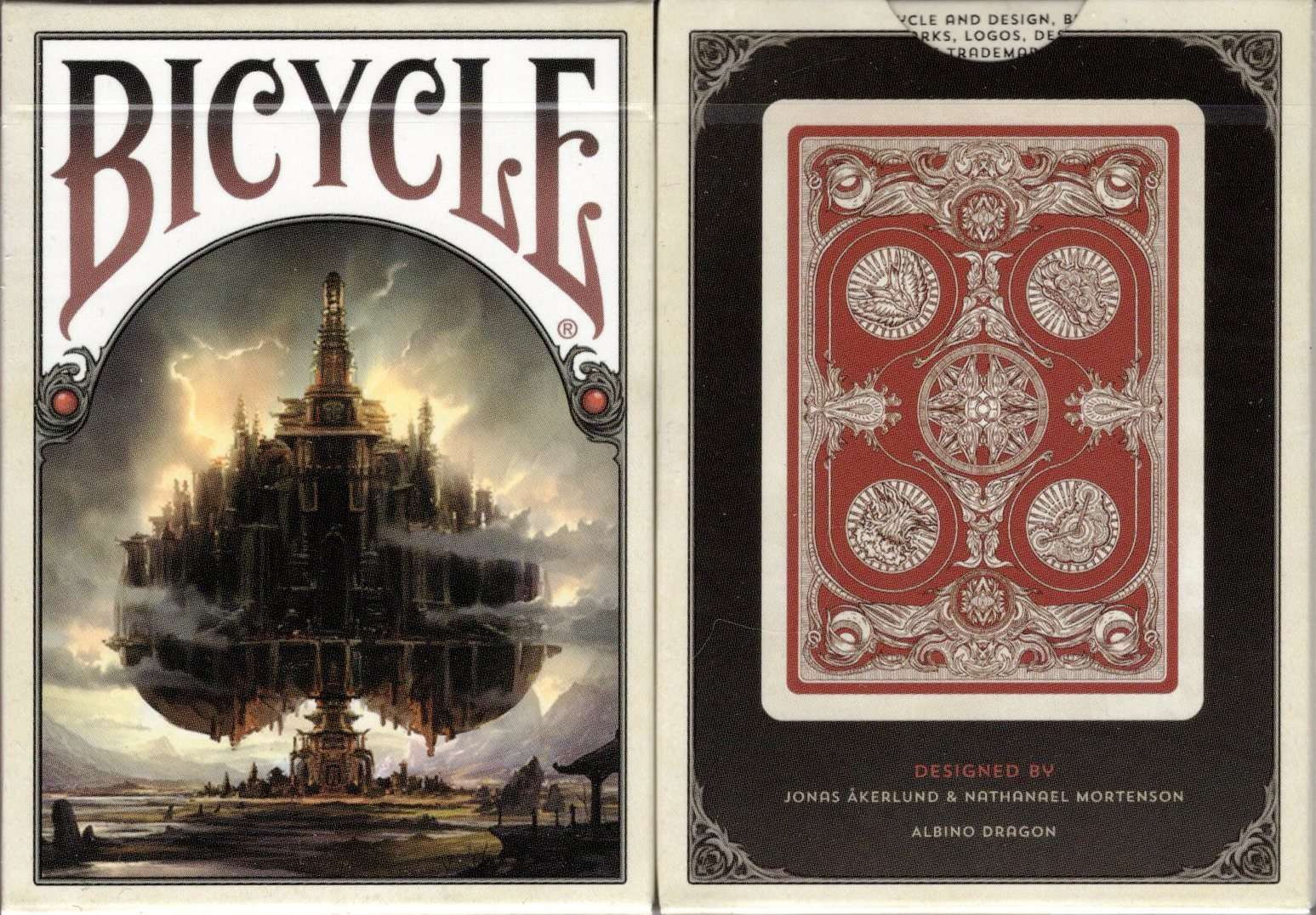 Kingdoms Red Bicycle Playing Cards – PlayingCardDecks.com