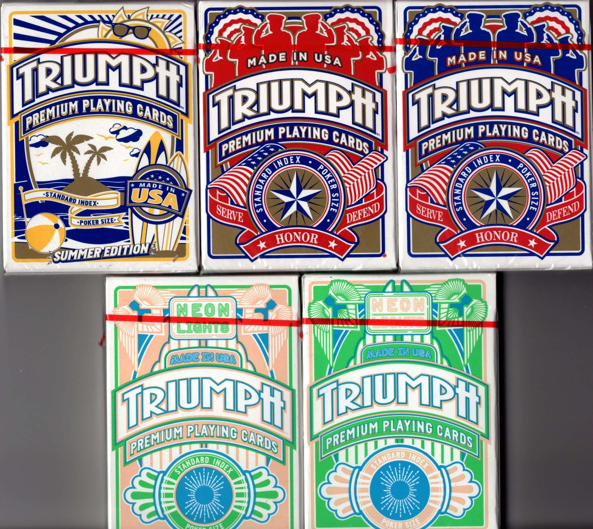 Triumph Premium Playing Cards GPI – PlayingCardDecks.com