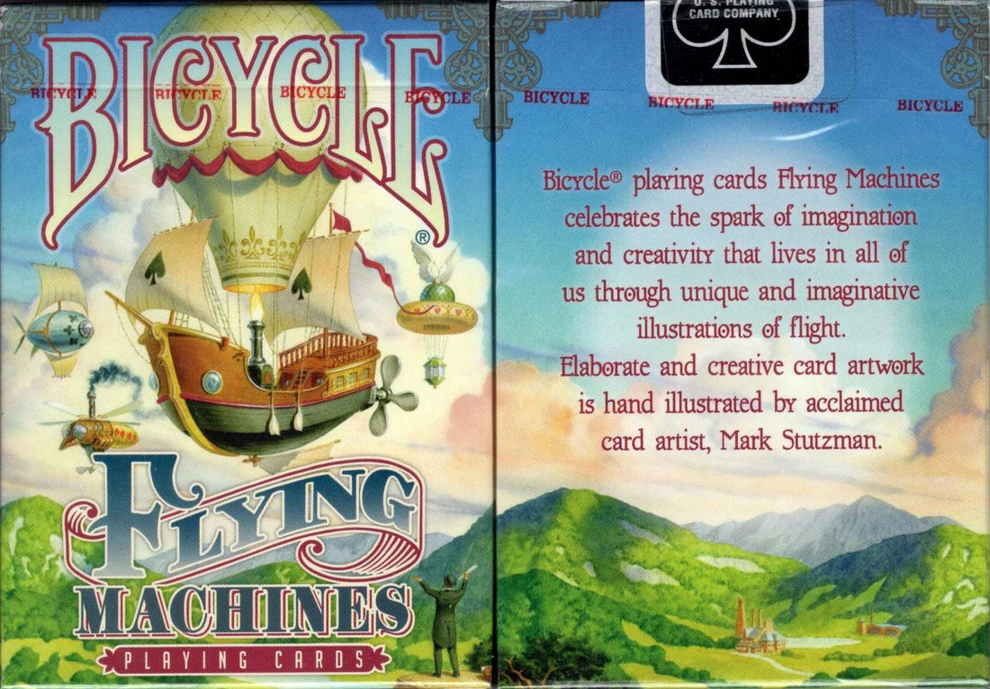 Flying Machines Bicycle Playing Cards – PlayingCardDecks.com