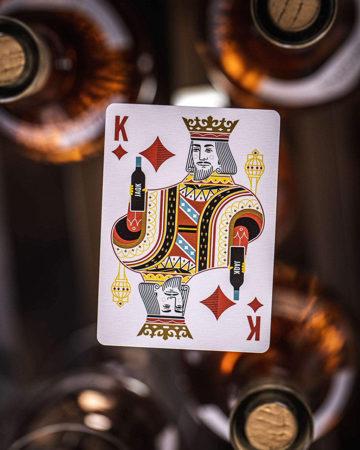 JAQK Cellars Rose Playing Cards USPCC – PlayingCardDecks.com