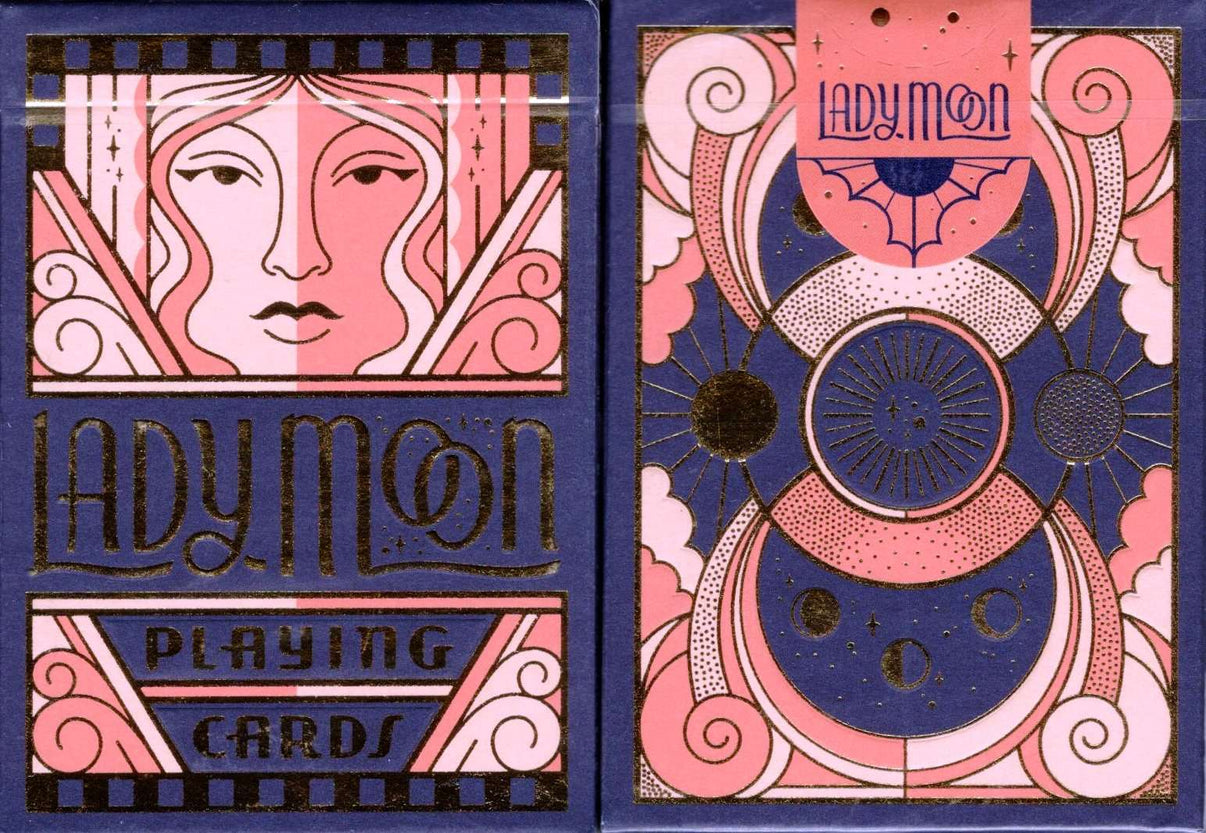 Lady Moon v2 Playing Cards USPCC – PlayingCardDecks.com