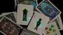 London Emerald Diffractor Playing Cards – PlayingCardDecks.com
