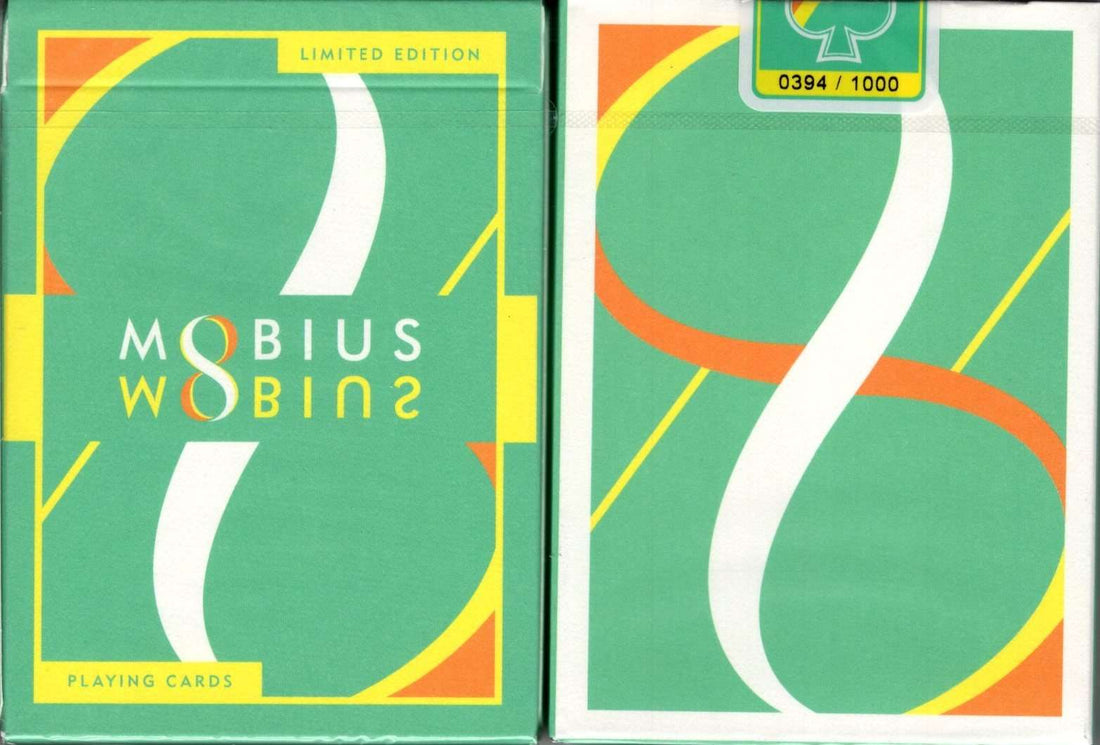 Mobius Green Playing Cards TCC – PlayingCardDecks.com