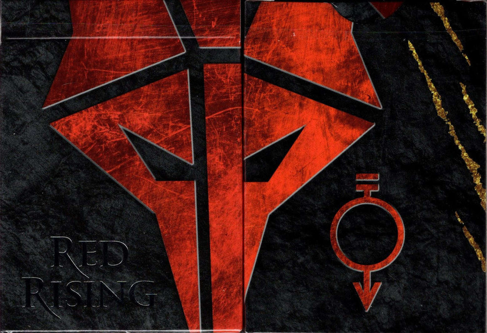 Red Rising House Mars Playing Cards LPCC – PlayingCardDecks.com