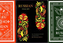 Russian Folk Art Playing Cards 3 Deck Set USPCC – PlayingCardDecks.com