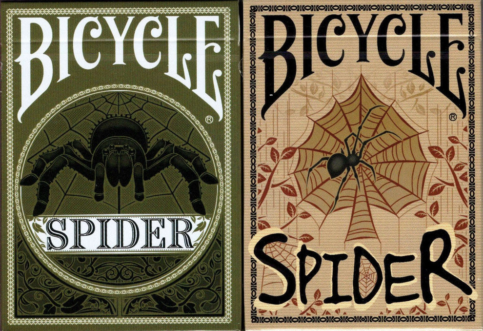 Spider Bicycle Playing Cards – PlayingCardDecks.com