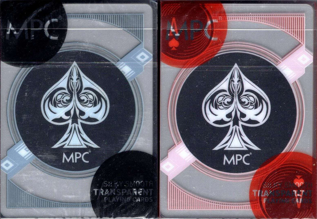 Transparent Plastic Playing Cards MPC – PlayingCardDecks.com