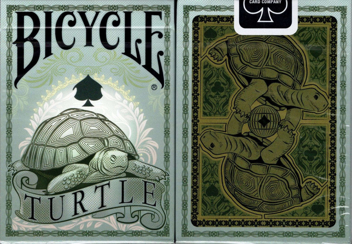 Turtle Bicycle Playing Cards – PlayingCardDecks.com