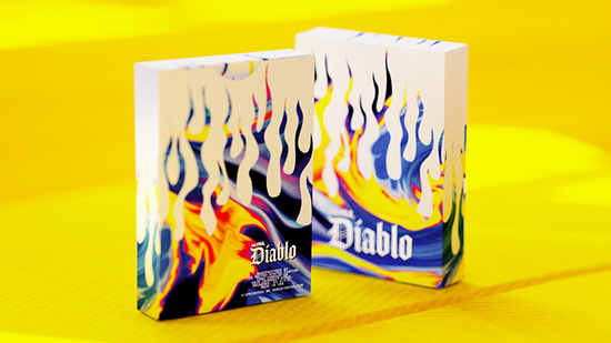 Ultra Diablo Blue Playing Cards USPCC – PlayingCardDecks.com