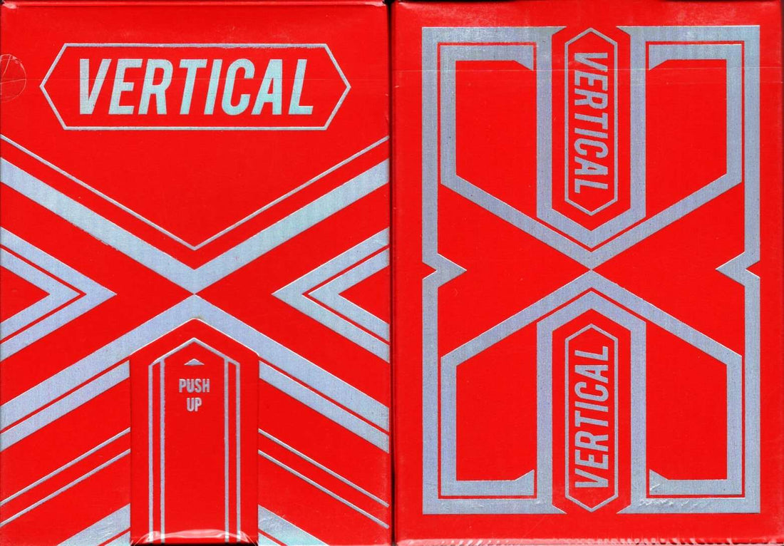 Vertical Red Playing Cards TWPCC – PlayingCardDecks.com