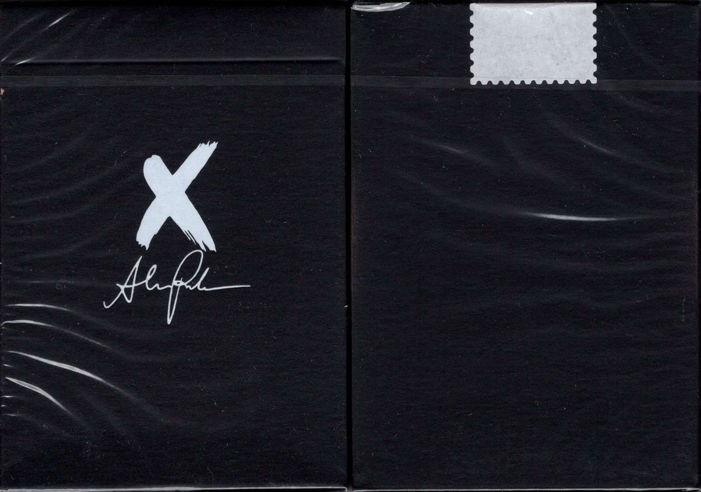 X Deck Signature Black Playing Cards USPCC – PlayingCardDecks.com